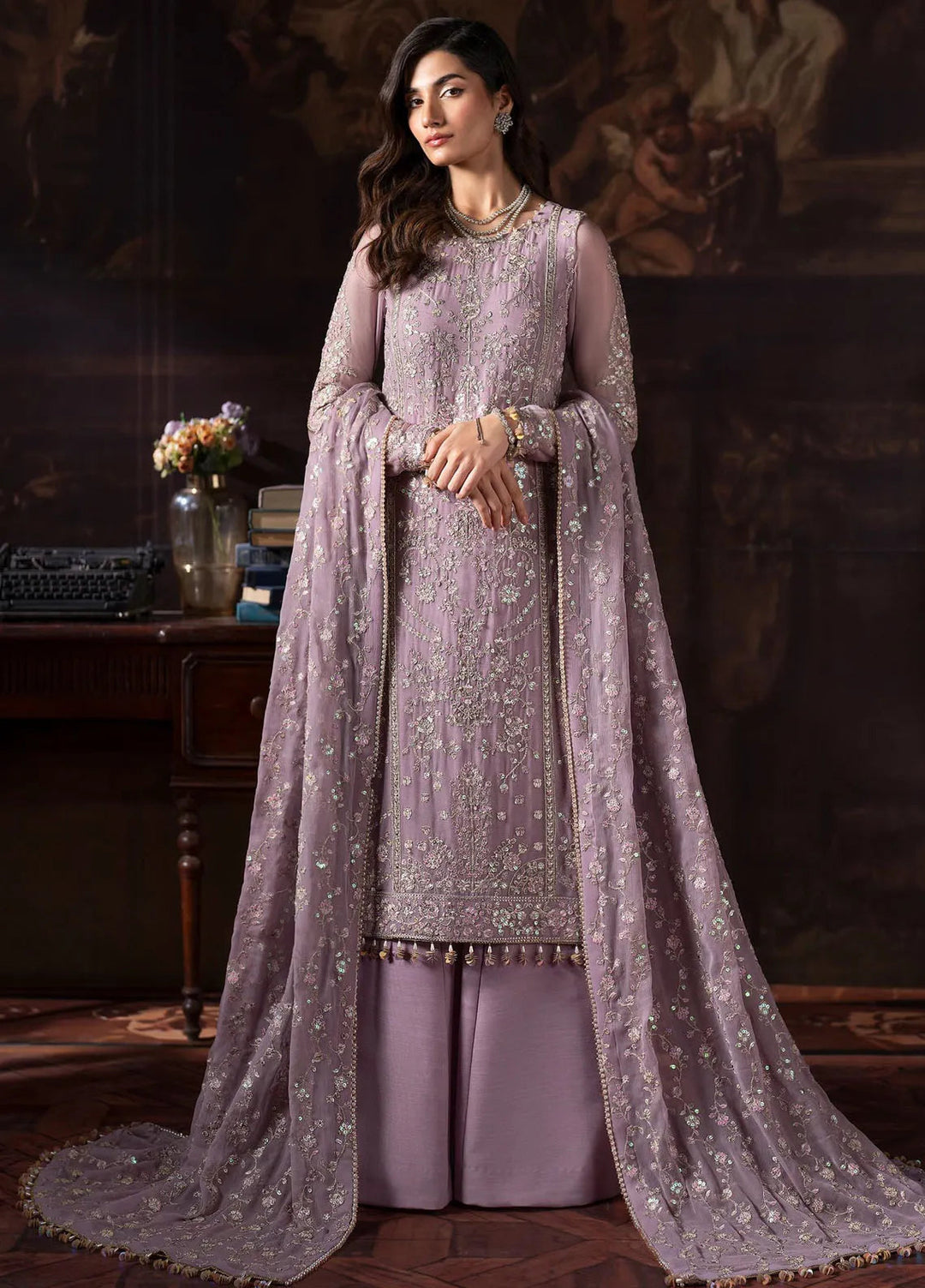 Zarif Formal Chiffon Wear PZ-ET-0204-25 – B&A Apparels